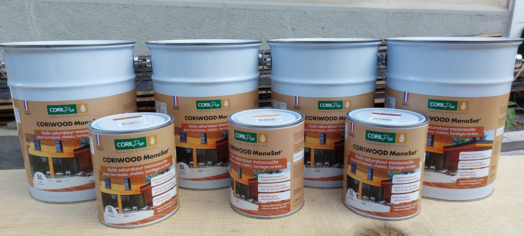 Dalle Aggloméré CTBH 22 mm- 2400 X 600 - Scierie Sillat